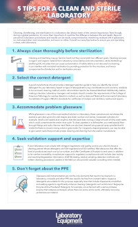 5 Tips for a Clean and Sterile Laboratory