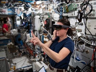Augmented Reality Assists Astronaut Repairs on Space Station